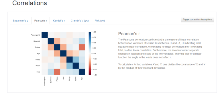 YData profilingを使って探索的データ分析を効率化する方法 - データテックログ